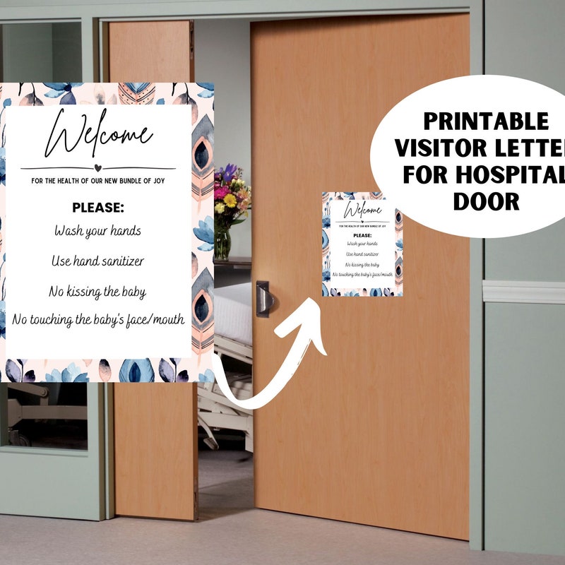 Hospital Door Sign - Etsy