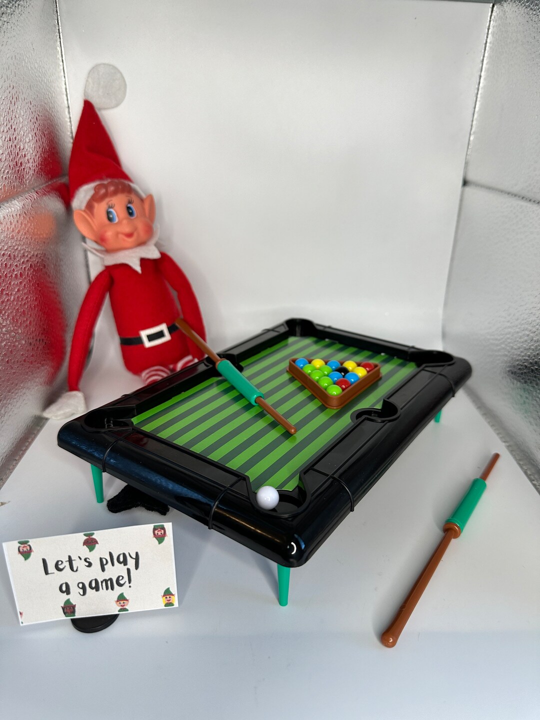 Elf Prop Pool Table - Etsy