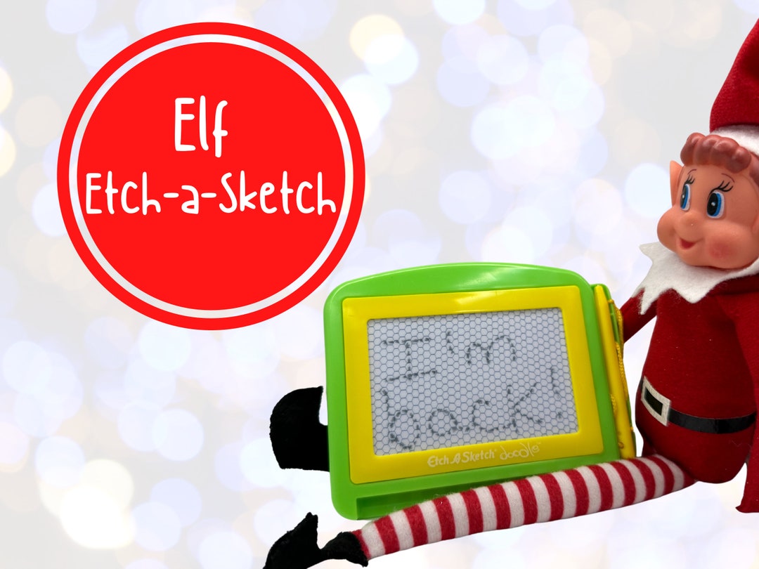 Etch-a-sketch Elf Prop - Etsy