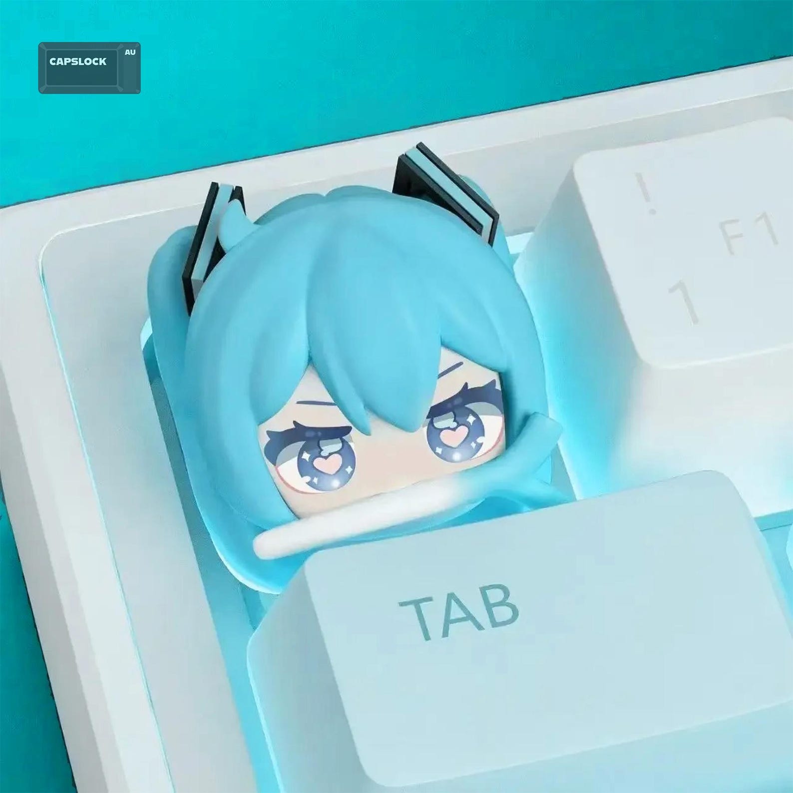 Hatsune Miku Mechanical Keyboard Keycap - Etsy