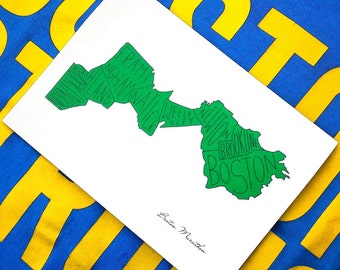 Boston Marathon Thank You Cards - Etsy