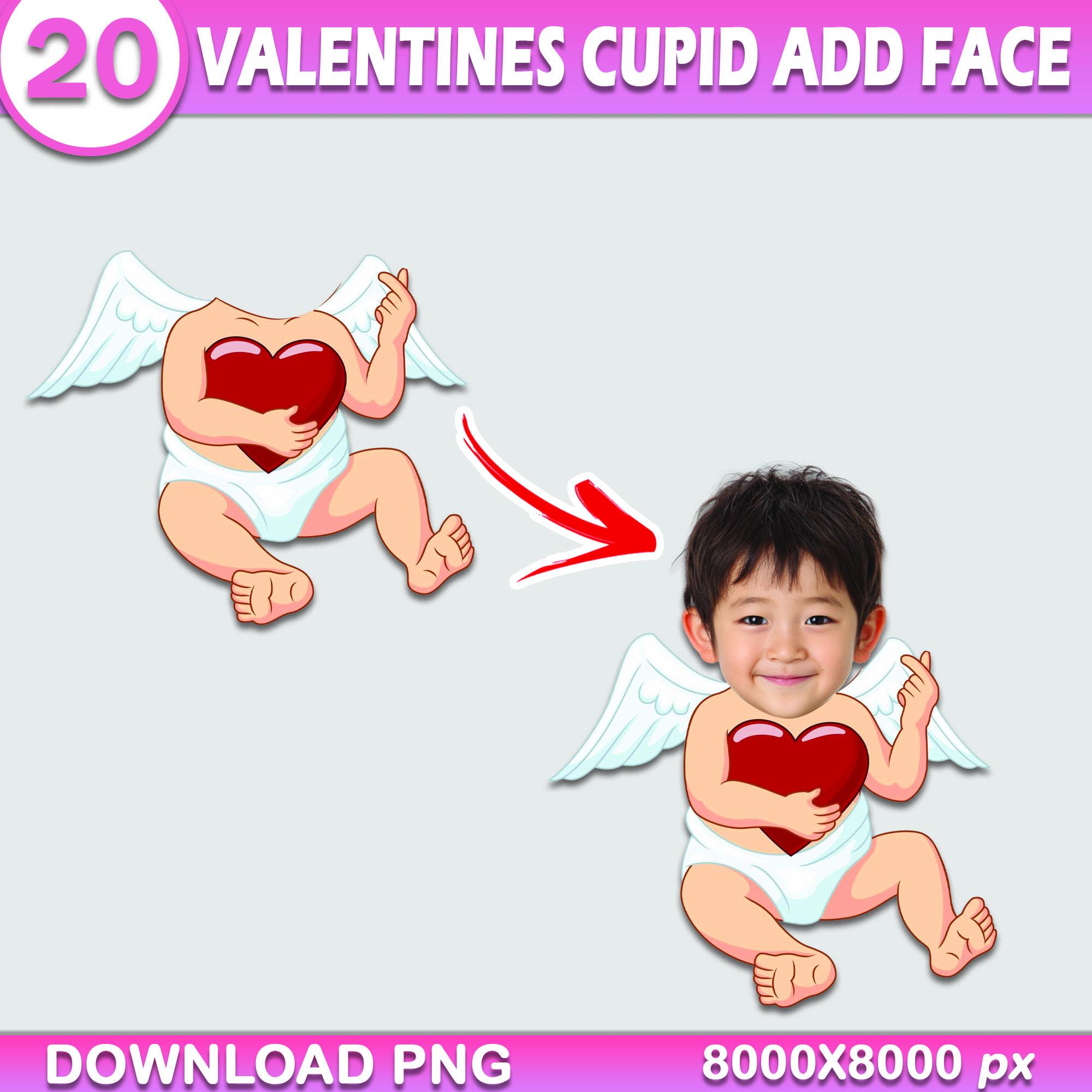 20x Cupid Yourself Valentine Clipart Bundle | Cute Cupid Bodies Add ...
