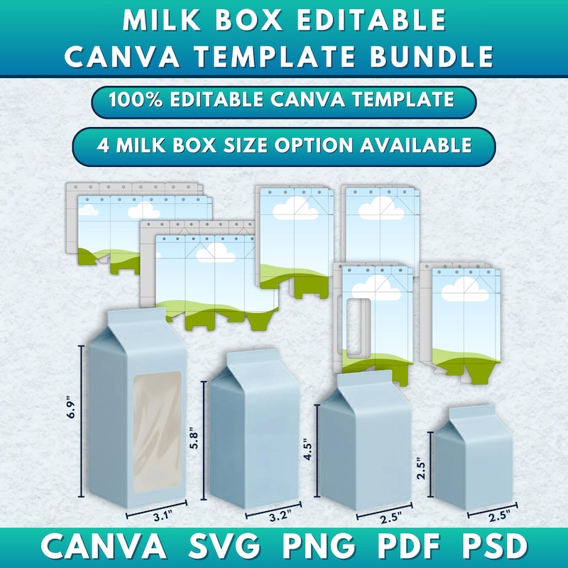 Milk Box - Etsy