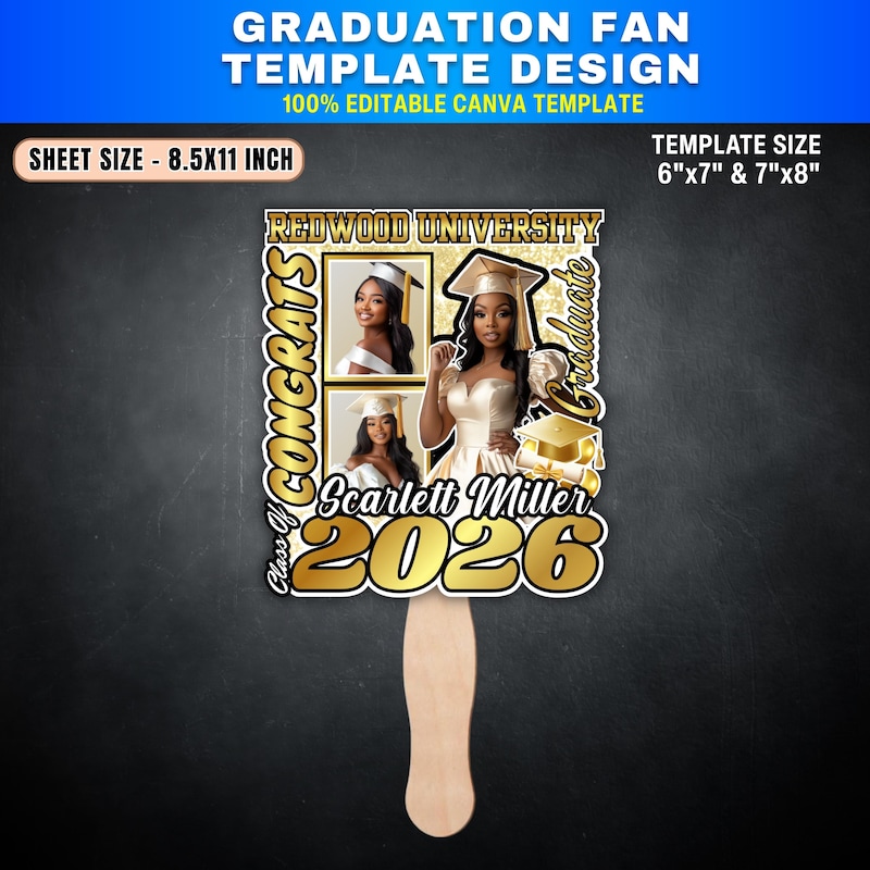 Personalized Fans Gold - Etsy