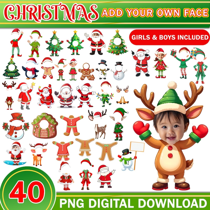 Faceless Elf Template - Etsy