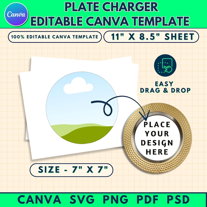 Cover for Charger Plates - Etsy