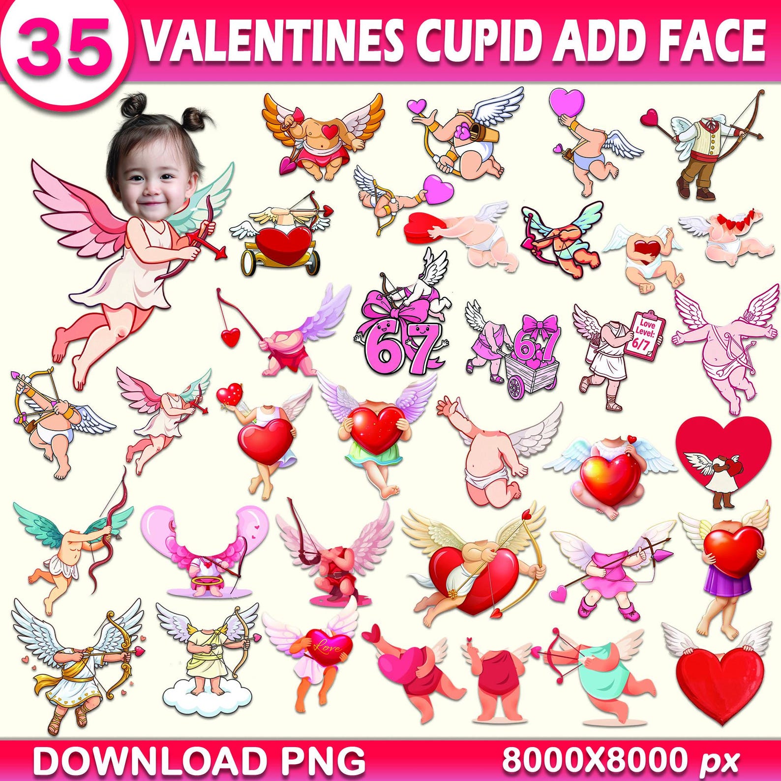 Paquete Super Mega de San Valentín / Plantillas editables de Canva ...