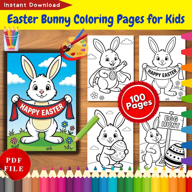 785+ Easter Mega Bundle, the Ultimate Holiday Creator Kit, Jumbo Card ...