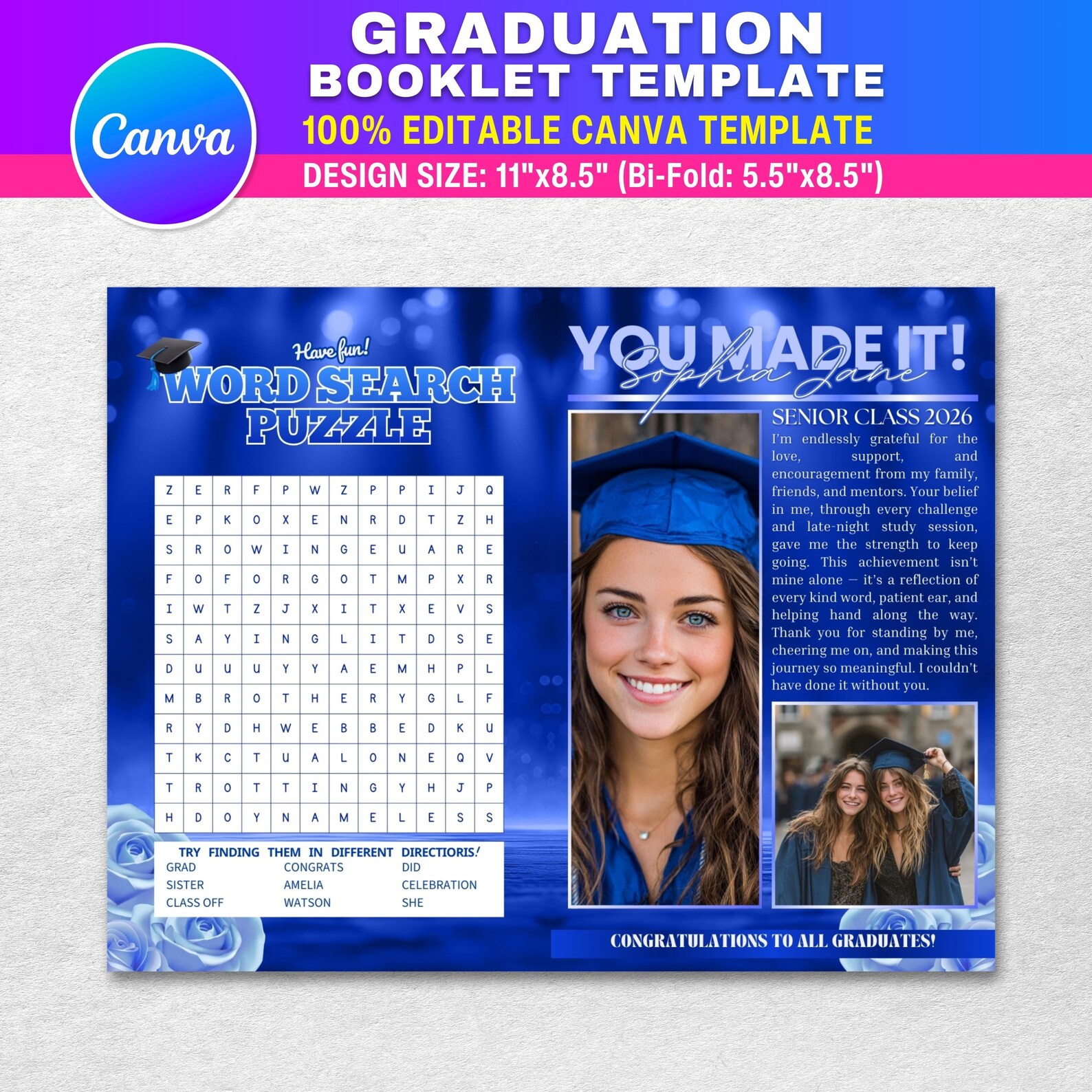 10x Graduation Activity Booklet Bundle | 2026 Senior GRAD Magazine ...