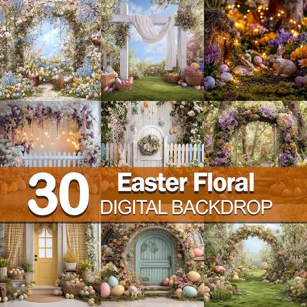 Easter Teams Background - Etsy
