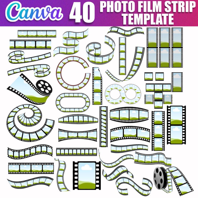 Photo Reel Frames - Etsy