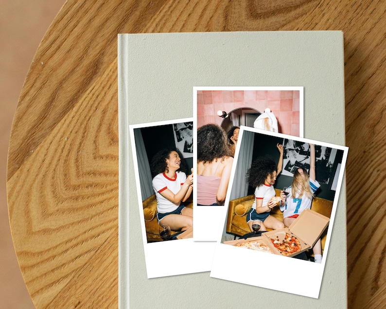 Personalised Instant Photo Style Photo Prints, Custom Photo Gift ...