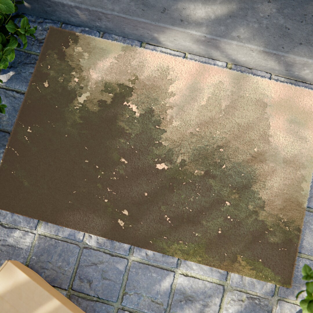 REDWOODS Trees ART Doormat Entryway Outdoors Fall Winter Home House ...