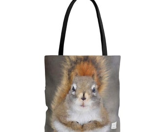 Squirrel Tote Bag - Etsy