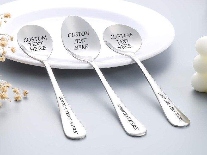 Custom Engraved Spoon,stainless Steel Spoon,retirement Party,gift for ...