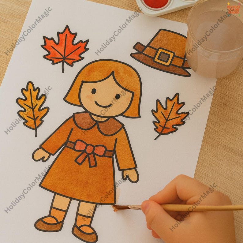 Paper Doll Coloring Pages for Kids – Printable Dress-up Activity Set - Etsy