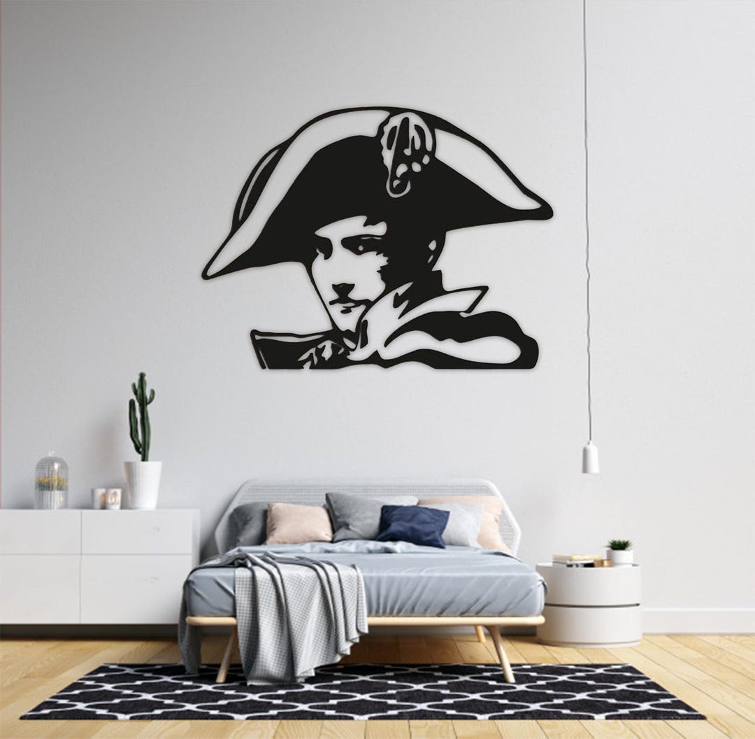 Napoleon Wooden Sign – Handmade Historical Figure Wall Art - Etsy
