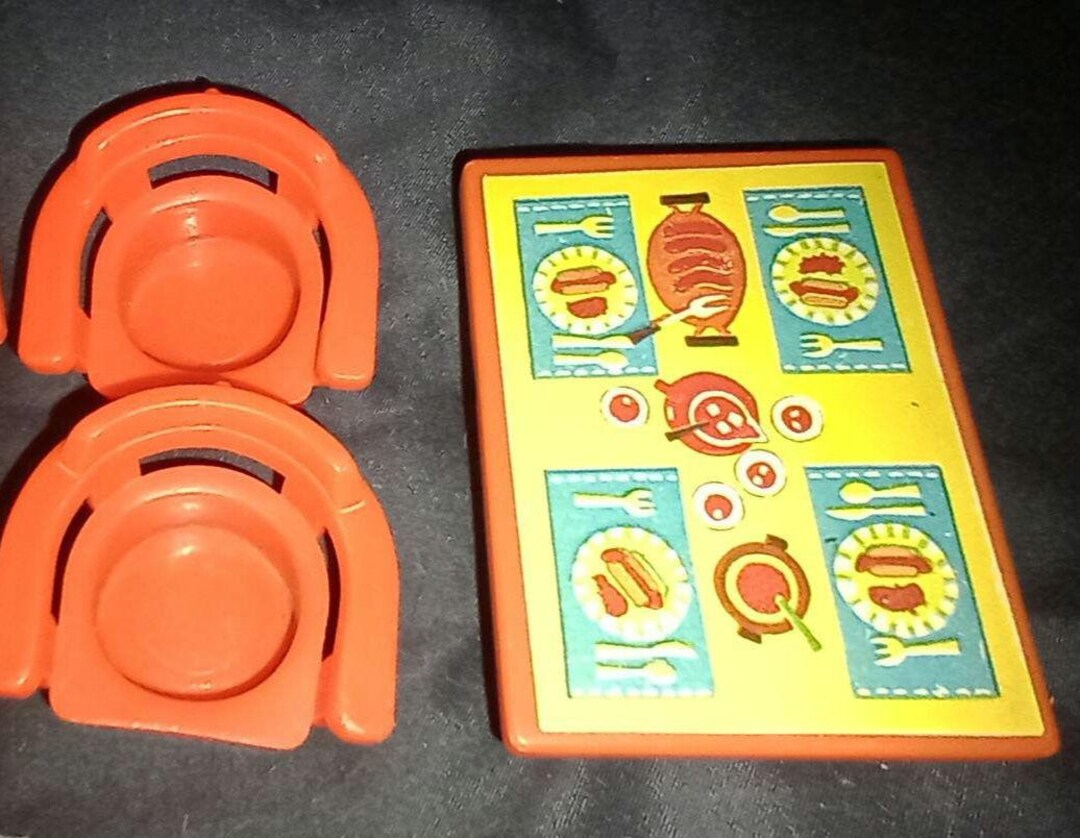 1970s Fisher-price #994 Play Family Little People Camper ~ Red Hot Dog ...