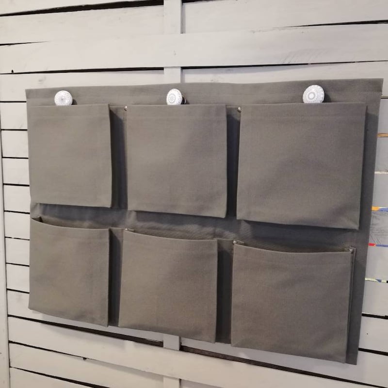 Wall Pocket Organizer - Etsy