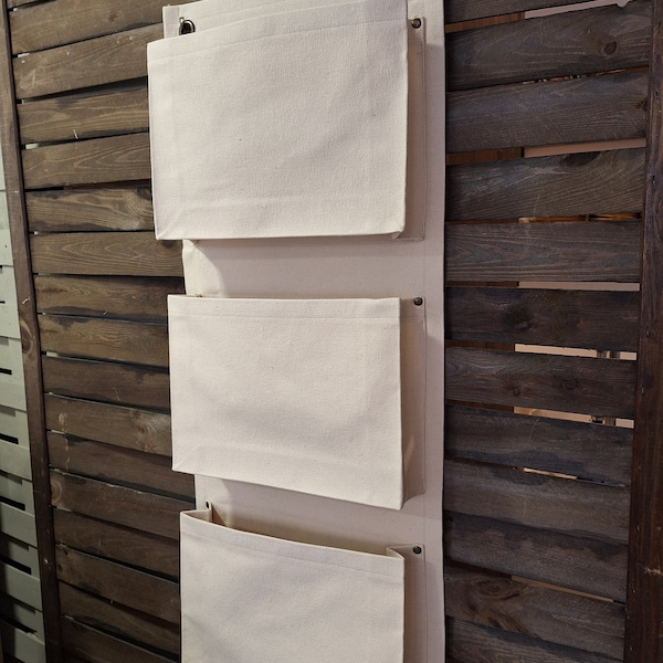 Canvas Wall Organizer - Etsy