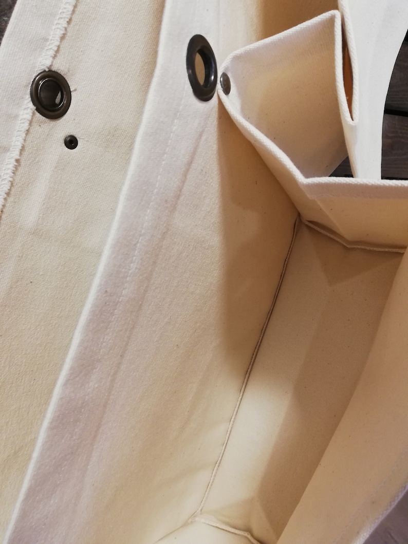 Canvas RV Organizer: Hanging Camper Storage With 4"-deep-pockets - Etsy
