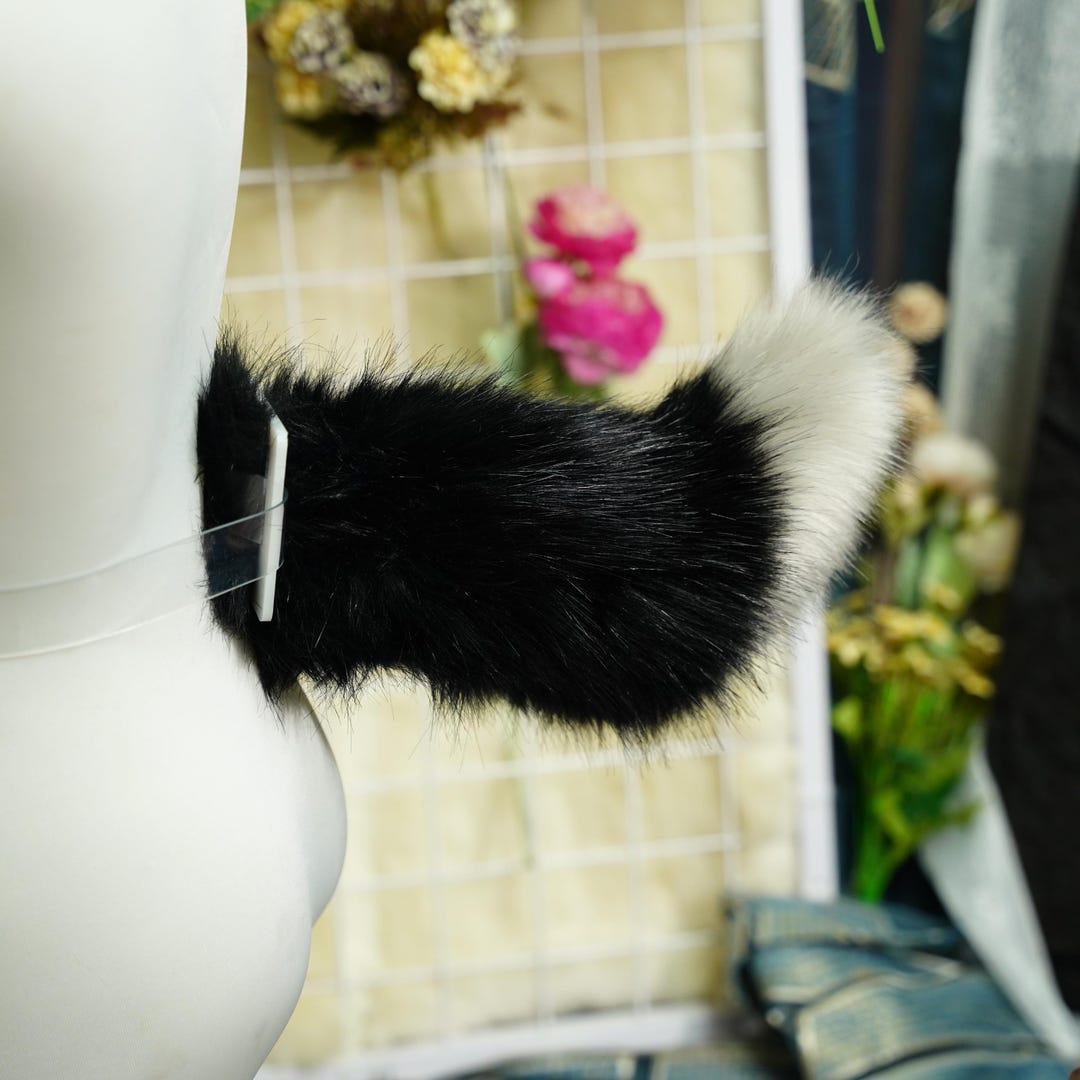 Kemonomimi- Ears and Tail Made of Artificial Fur-a Medium for Friendly ...
