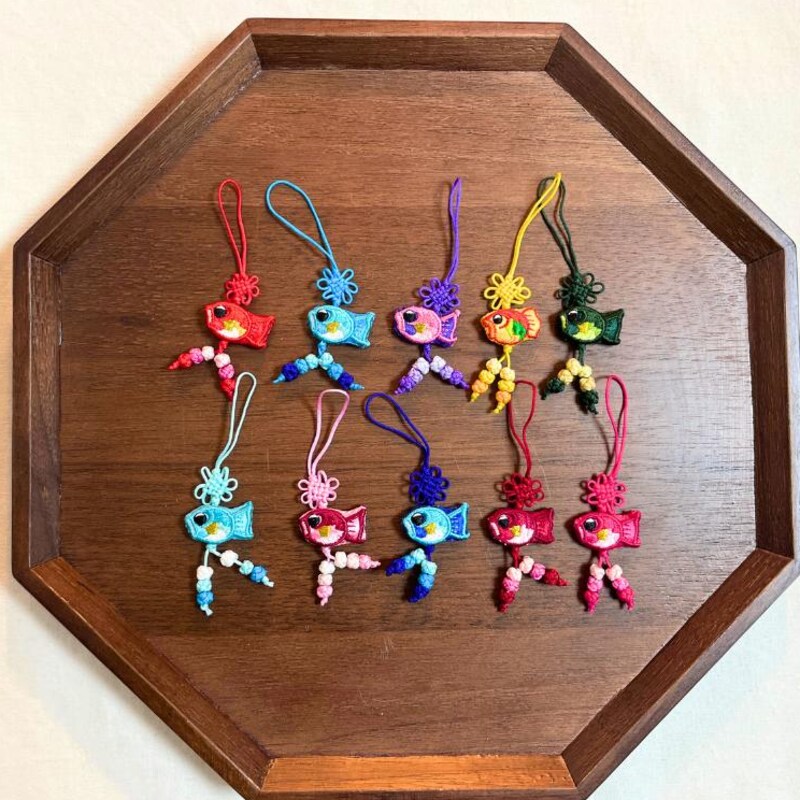 Korean Lucky Knot Charm - Etsy