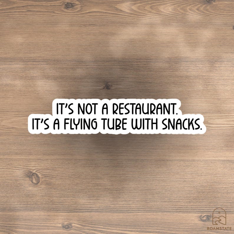 Flight Attendant Sticker, Cabin Crew Decal, Aviation Decor - Etsy