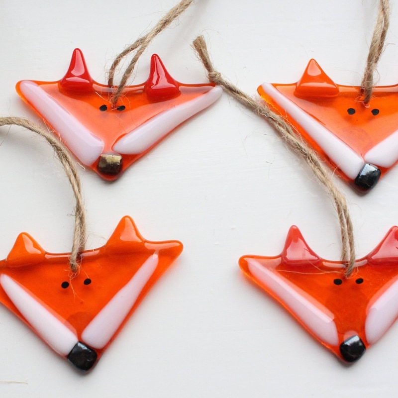 Fused Glass Animals - Etsy UK
