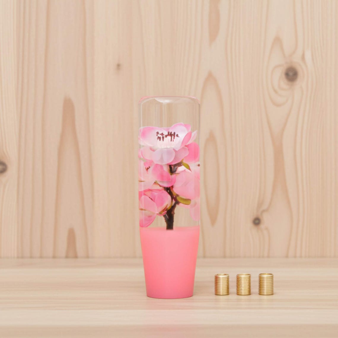 Pink Flower Shift Knob 5.6in – Resin Gear Shifter for Car, JDM Shift ...
