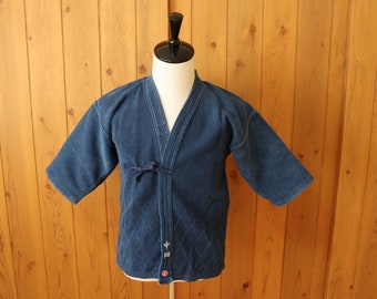 M Vintage Japanese Indigo Cotton Sashiko Boro Kendo Gi Aikido Budo ...