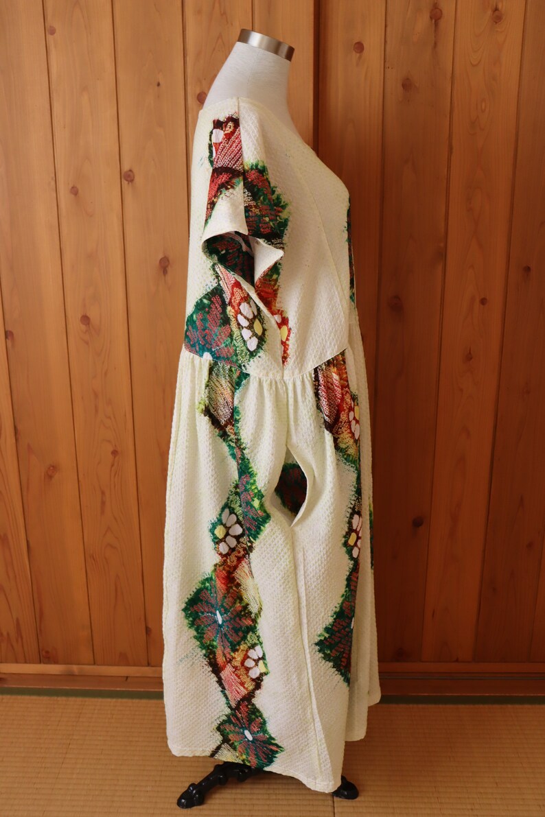 Vintage Japanese Shibori Tie Dye Yukata Upcycled Cotton Woman - Etsy