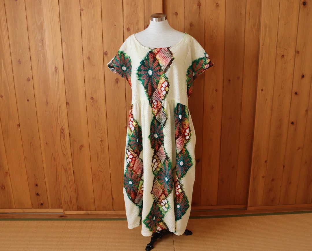Vintage Japanese Shibori Tie Dye Yukata Upcycled Cotton Woman - Etsy