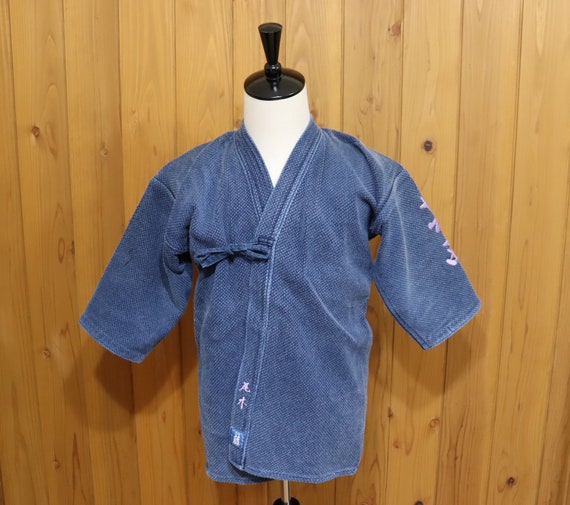Small Vintage Japanese Aizome Indigo Cotton Boro Kendo Gi | Etsy