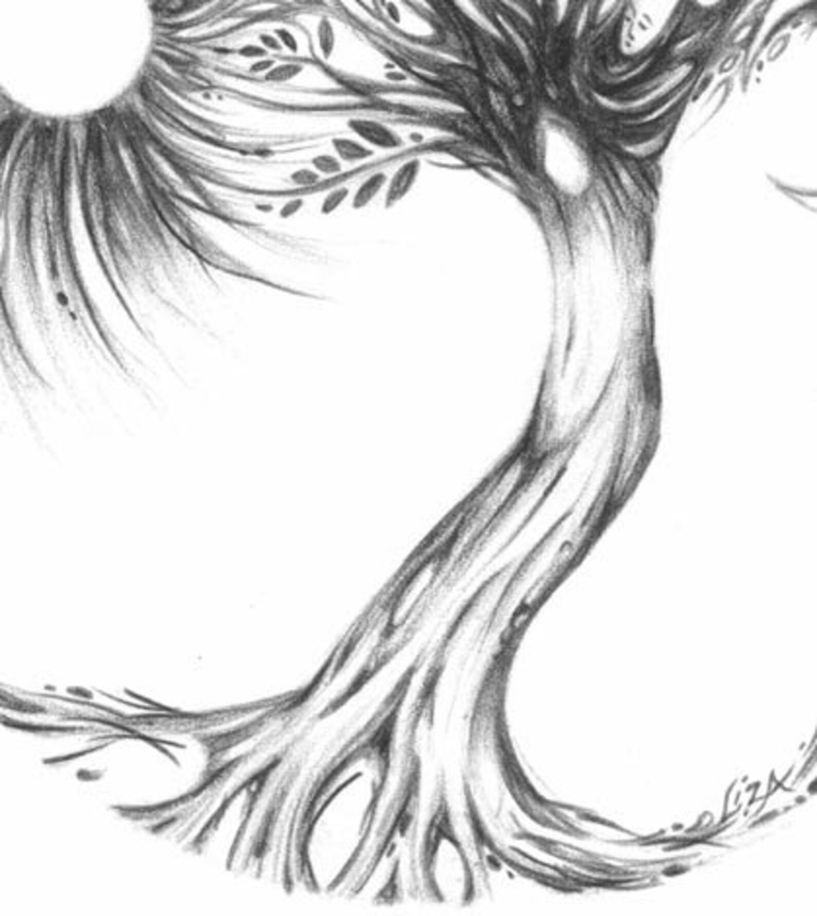 Tree of Life Art Print Dryad Tree Spirit Art Print From the | Etsy