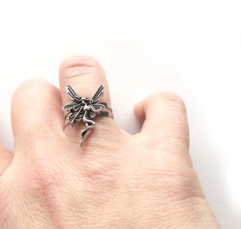 Fairy Ring Adjustable Size Fairy Ring Art Nouveau Jewelry Ring - Etsy