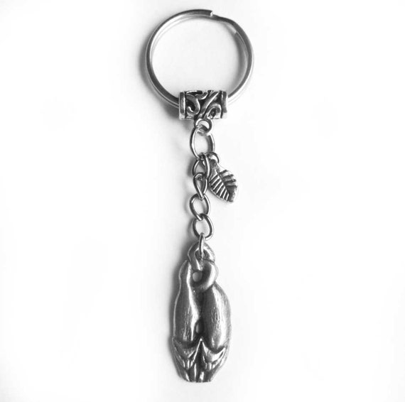 Two Celtic Cats Keyfob Pewter Cat Key Chain an Original Cat - Etsy