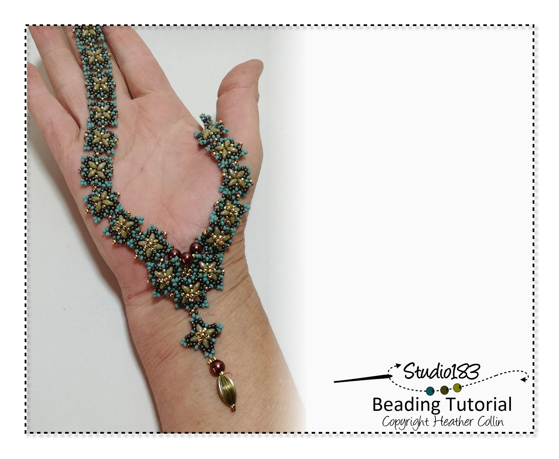 Peyote Beading Patterns Circular Peyote Stitch Super Duo - Etsy