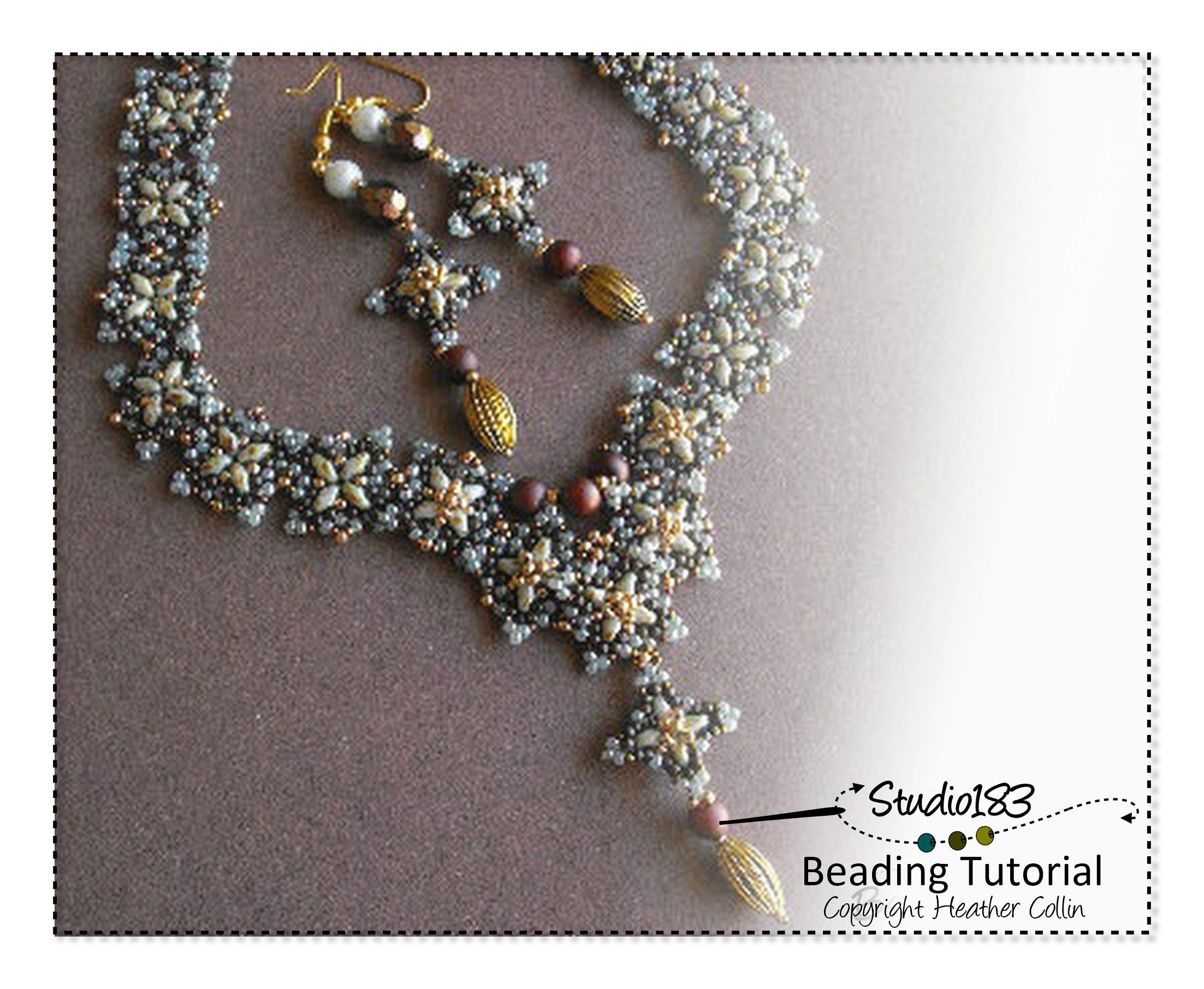 Peyote Beading Patterns Circular Peyote Stitch Super Duo - Etsy