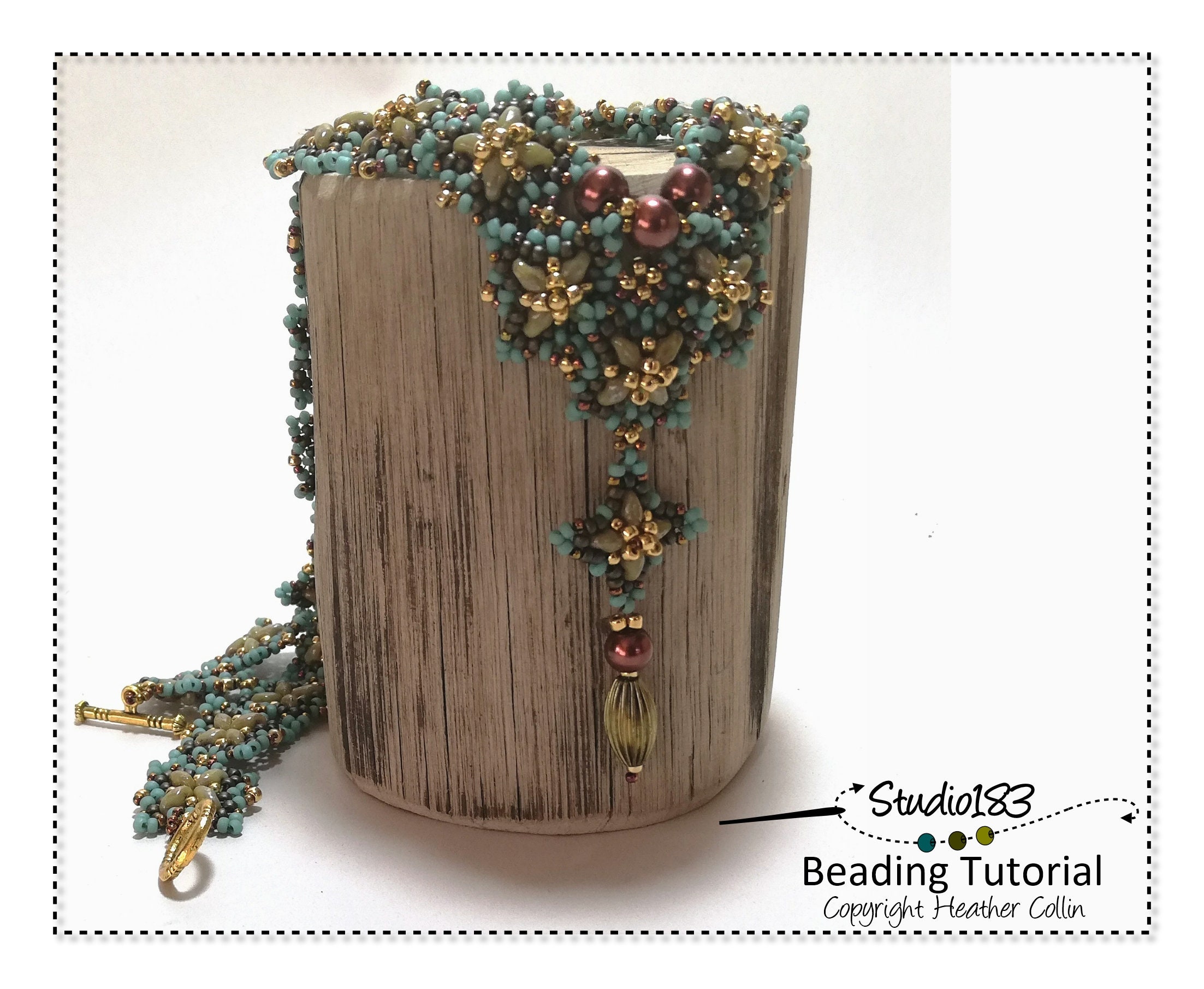 Peyote Beading Patterns Circular Peyote Stitch Super Duo - Etsy