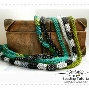 Beaded Continuous Loops, 4 Interesting CRAW Variations for Beaded Ropes ...