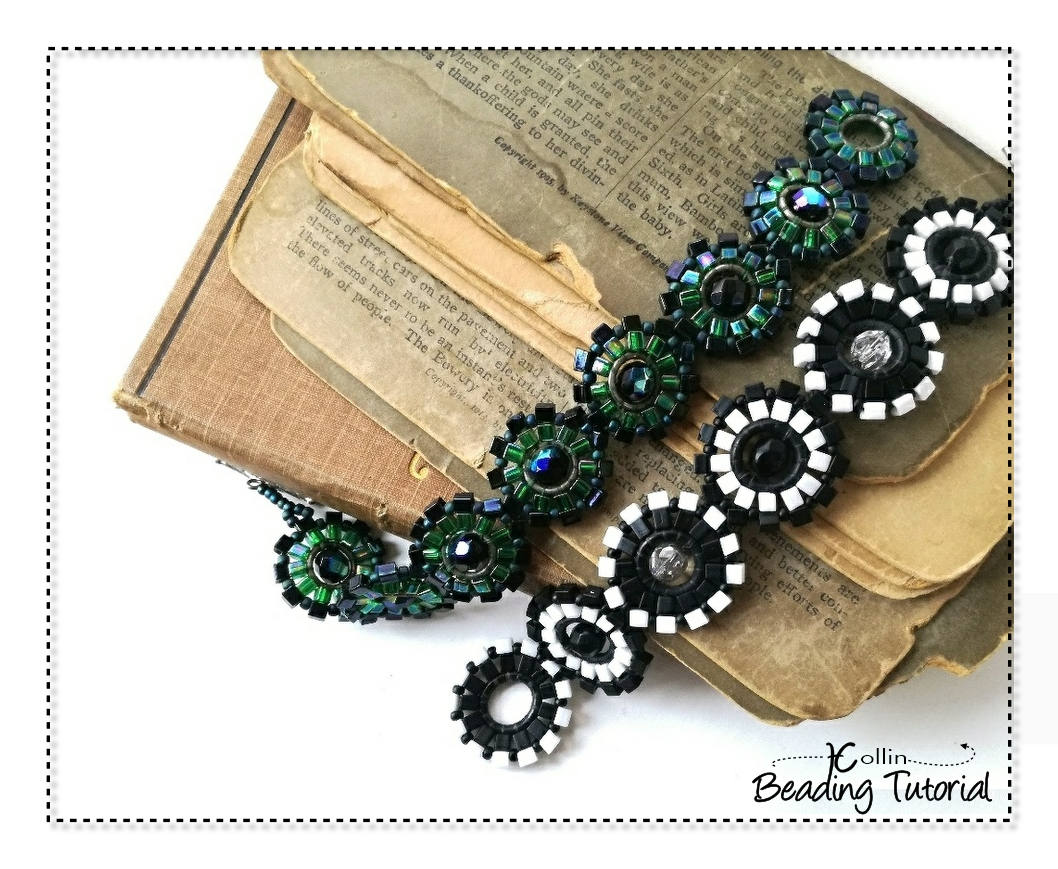 Circular Brick Stitch Beading Patterns, Bracelet Pattern, Beading ...