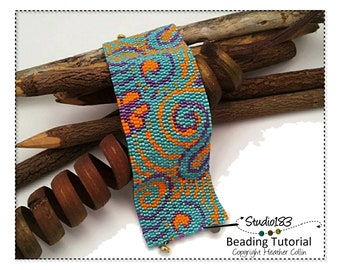 2 Drop Peyote Stitch | Etsy