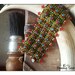 Pondo Stitch, Beaded Cuff Beading Pattern, Beading Tutorial, GOOSEBUMPS ...