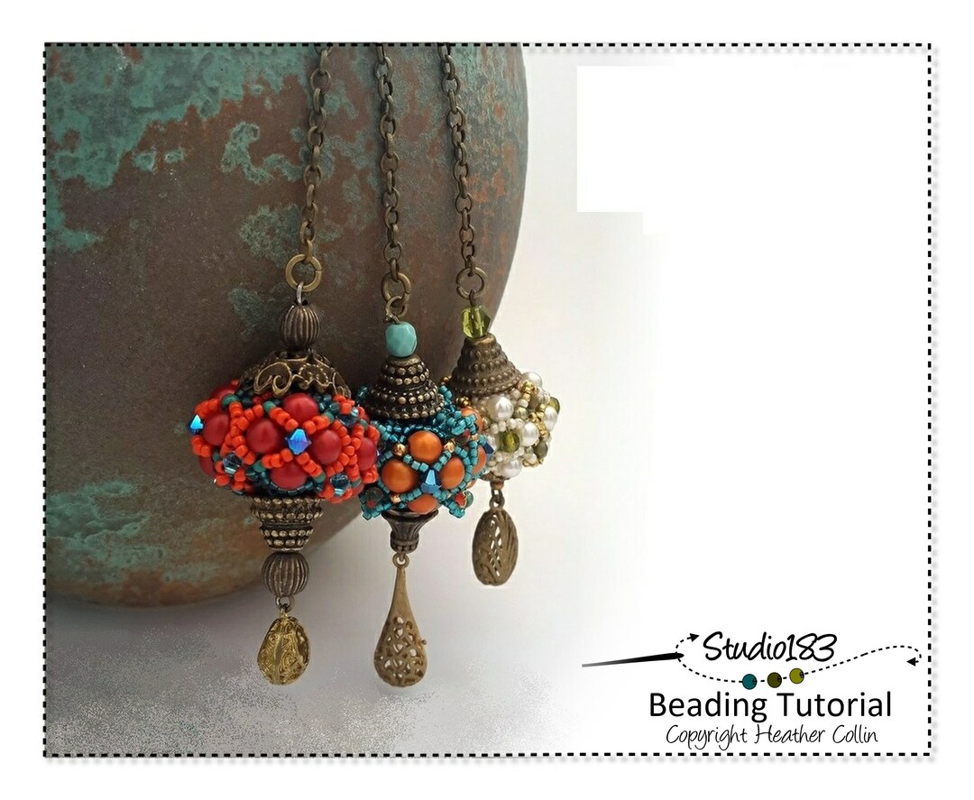 Beaded Bag Toggle Pattern: Right Angle Weave Tutorial (PDF) - Etsy