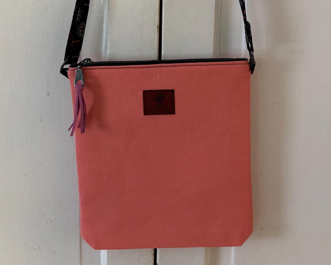 Coral Small Crossbody Project Bag - Etsy