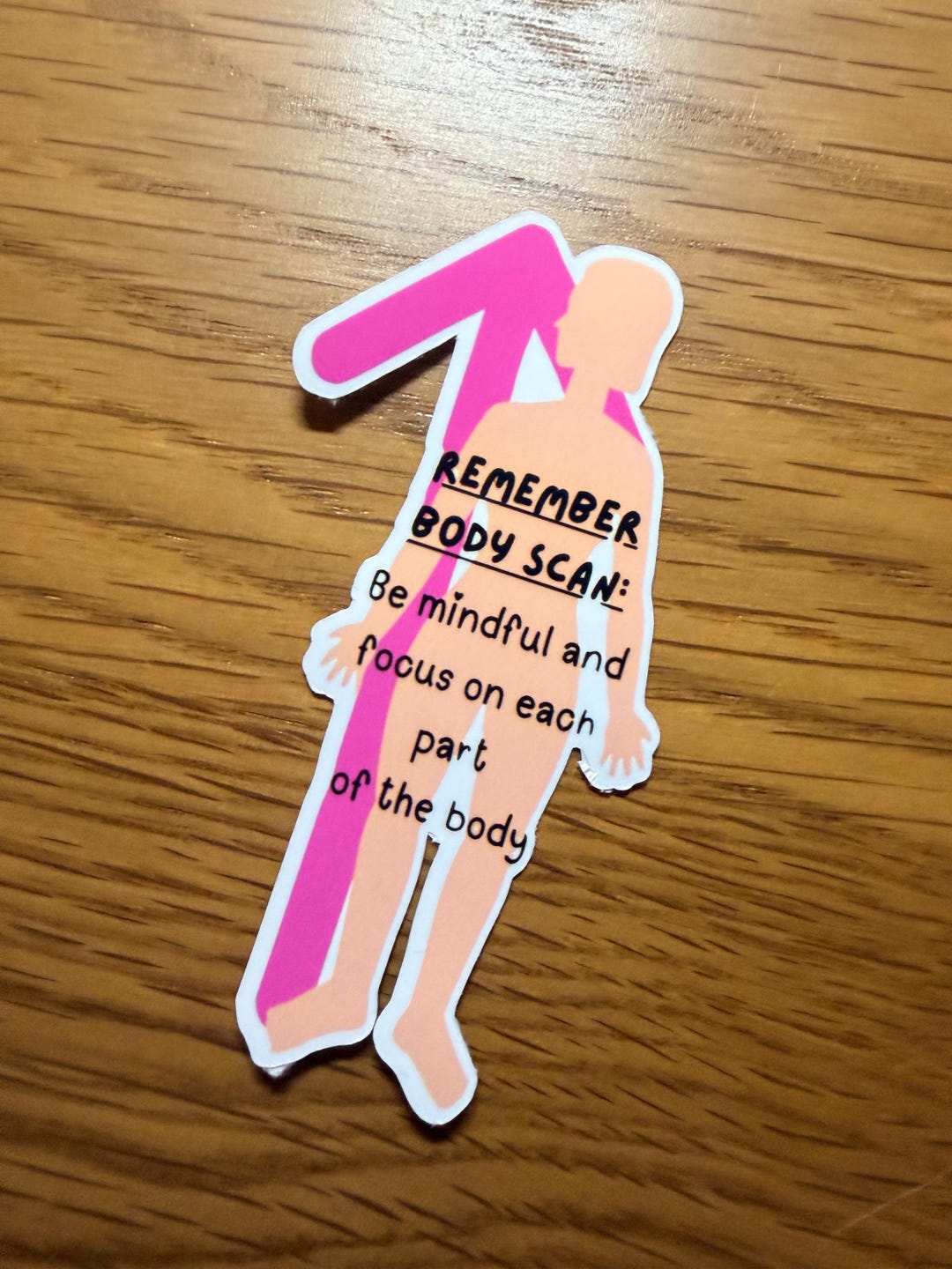 Mindfulness Sticker - Remember Body Scan Decal - Etsy