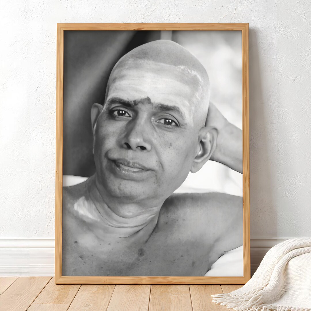 Ramana Maharshi Photo: Digital Download, Spiritual Wall Art - Etsy