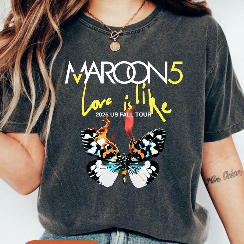 Maroon 5 Band Concert Merch - Etsy
