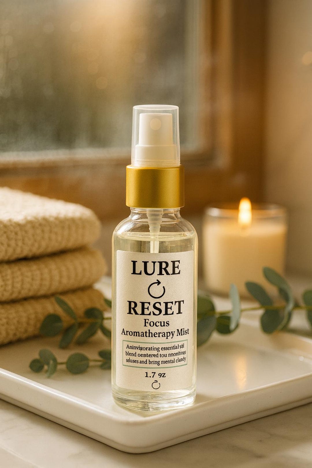 Reset Focus Mist • Peppermint Eucalyptus Aromatherapy Spray - Etsy